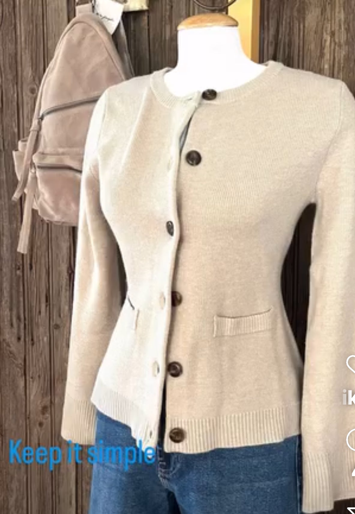 Buy Port Cardigan | Pink Pineapple Shop