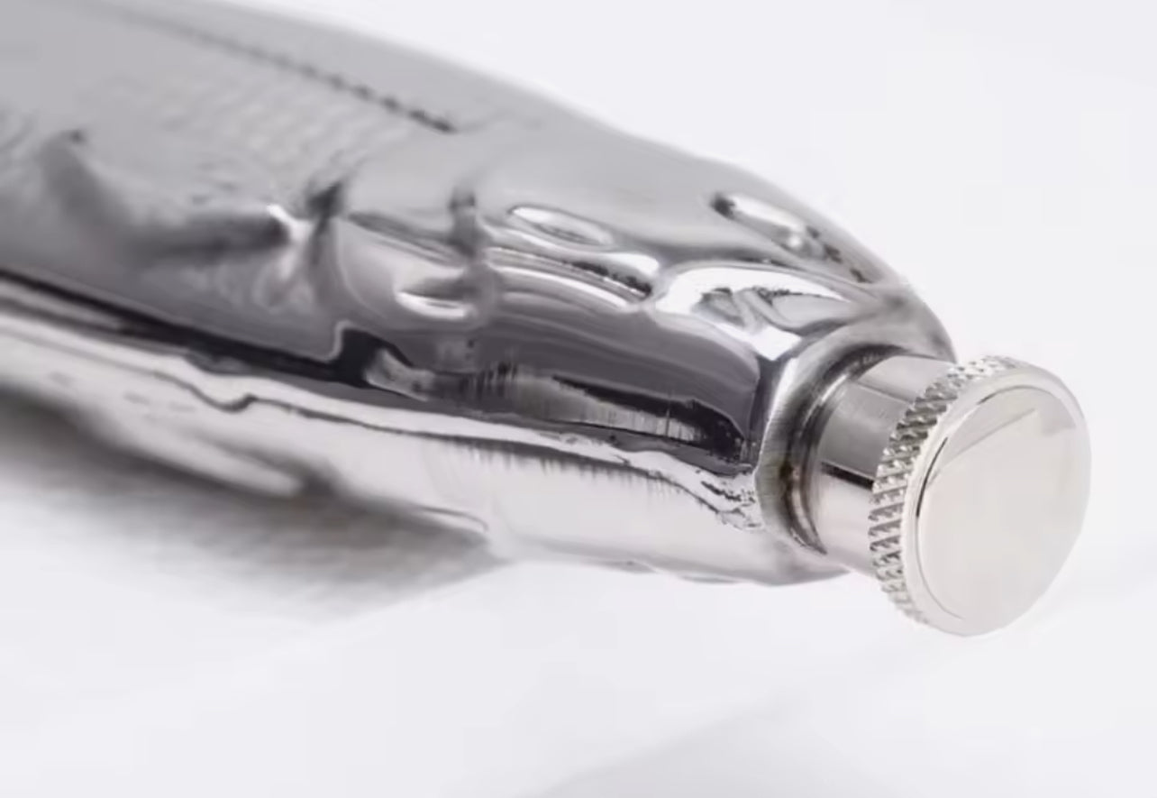 Buy Stainless Steel Fish Flask | Pink Pineapple Shop