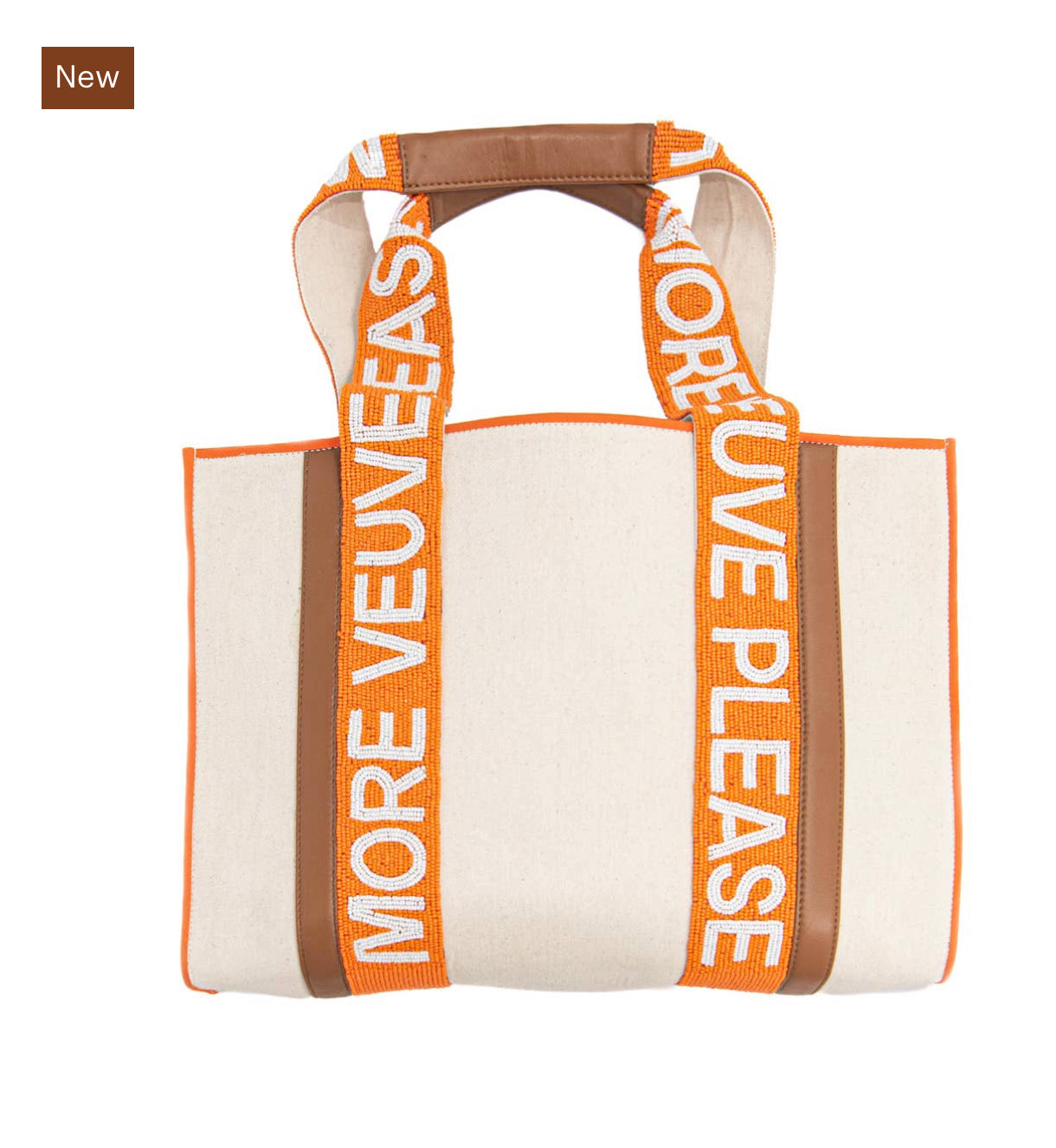 More Veuve Please Canvas Tote